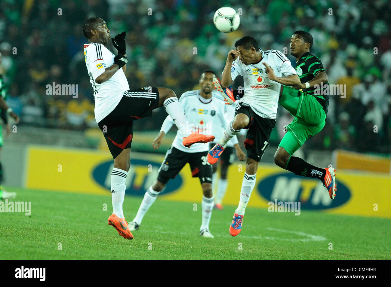 SOWETO, SOUTH AFRICA - AUGUST 03, Benni McCarthy, Daine Klate and Lyle ...