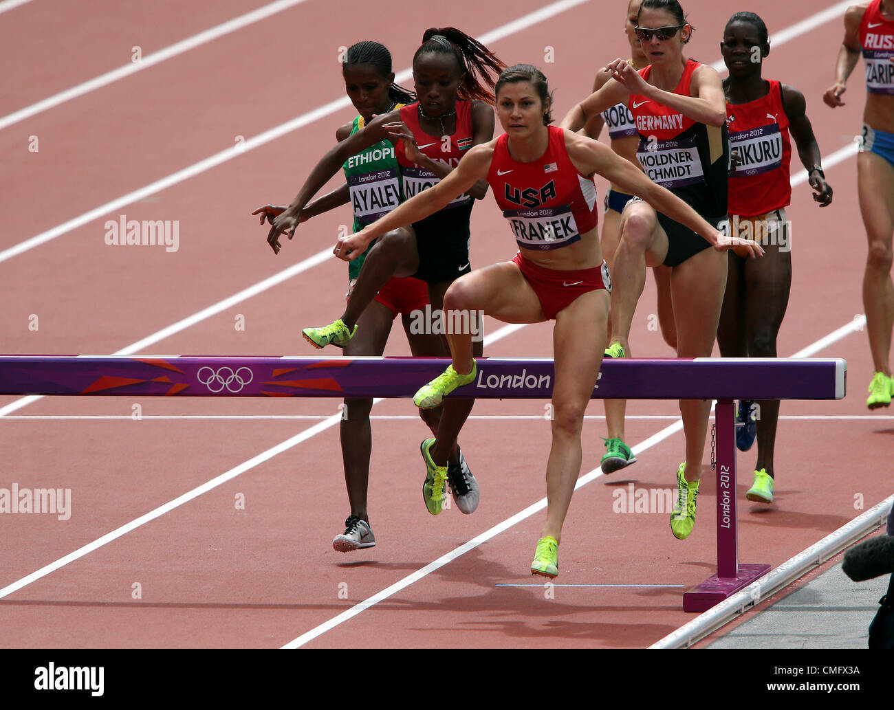 Bridget franek 3000m steeplechase hi-res stock photography and images ...