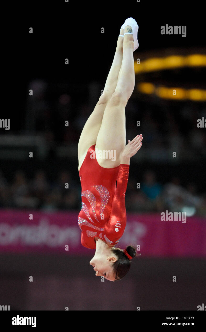 04.08.2012. London 2012 Olympic Games. Womens Trampoline Finals North ...