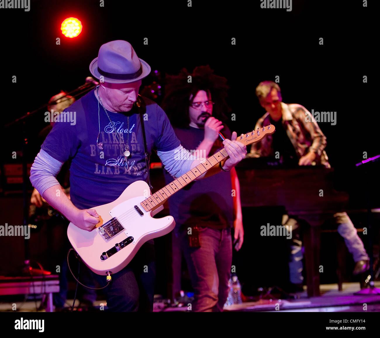 Aug. 2, 2012 - Morrison, CO, USA - Counting Crows lead guitarist DAN ...