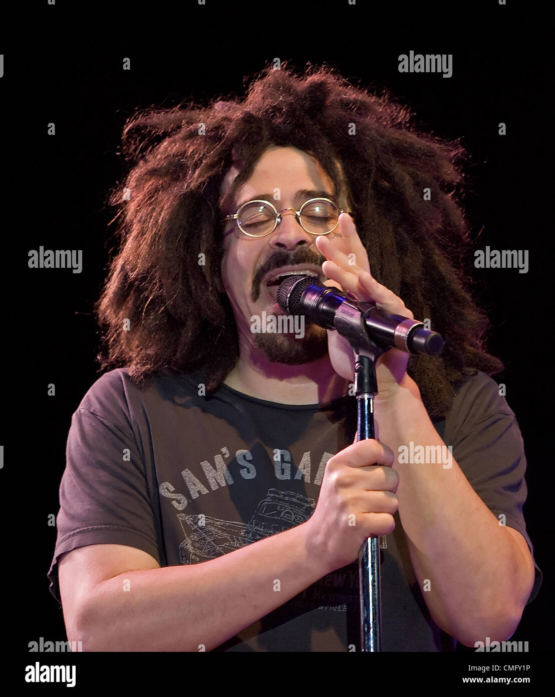 Aug. 2, 2012 - Morrison, CO, USA - Counting Crows lead vocalist ADAM ...