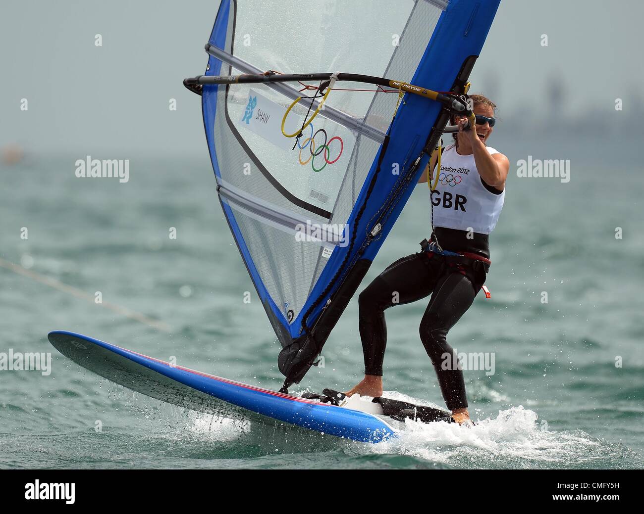 Olympic Sailing, action during the London 2012 Olympic Games at the ...