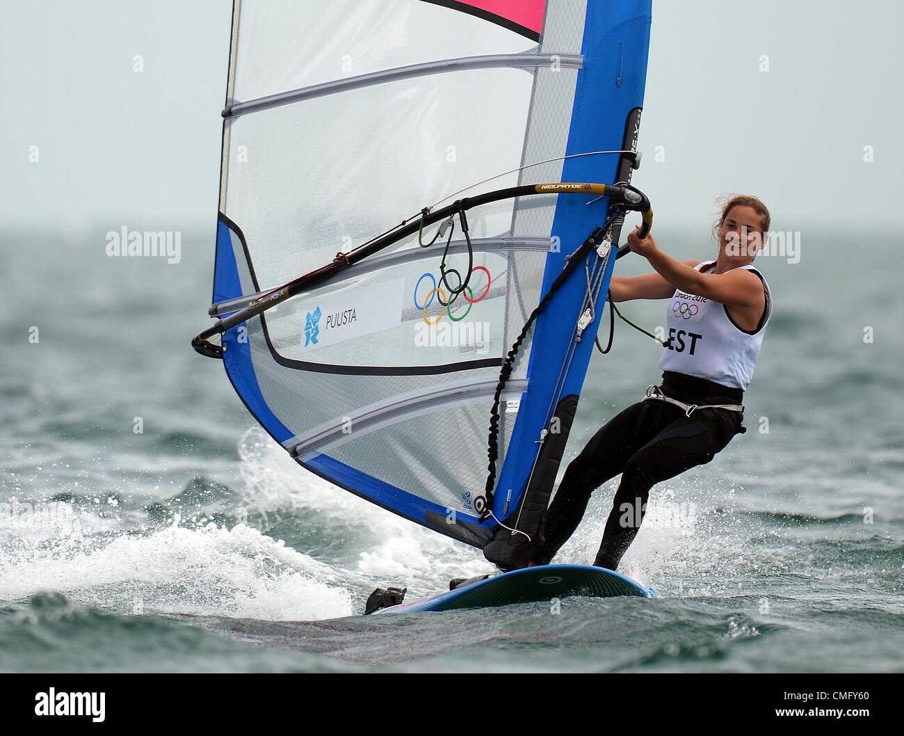 Olympic Sailing, action during the London 2012 Olympic Games at the ...
