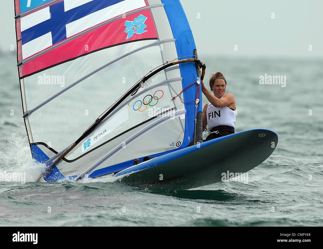 Olympic Sailing, action during the London 2012 Olympic Games at the ...