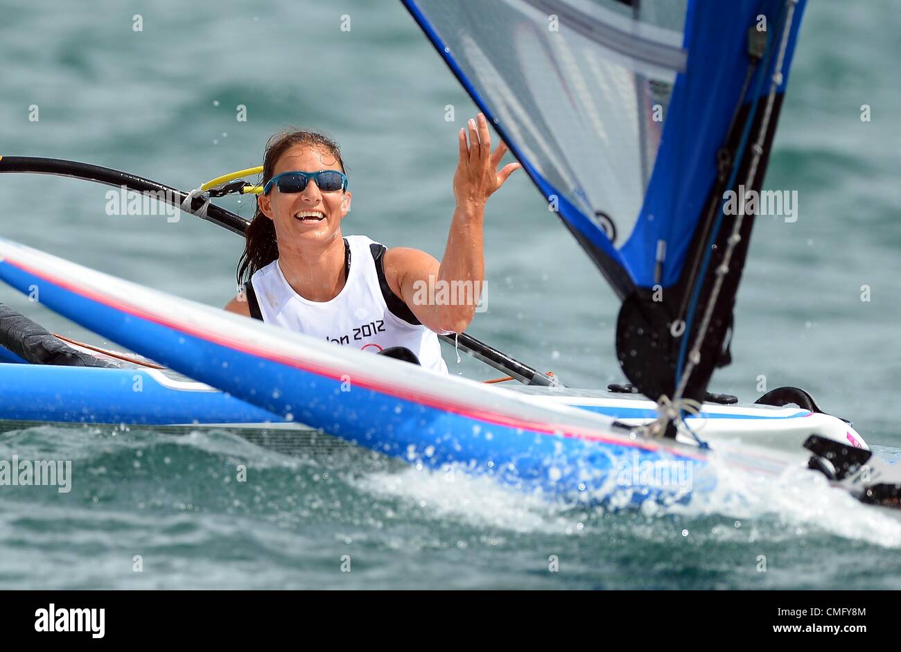 Olympic Sailing, action during the London 2012 Olympic Games at the ...