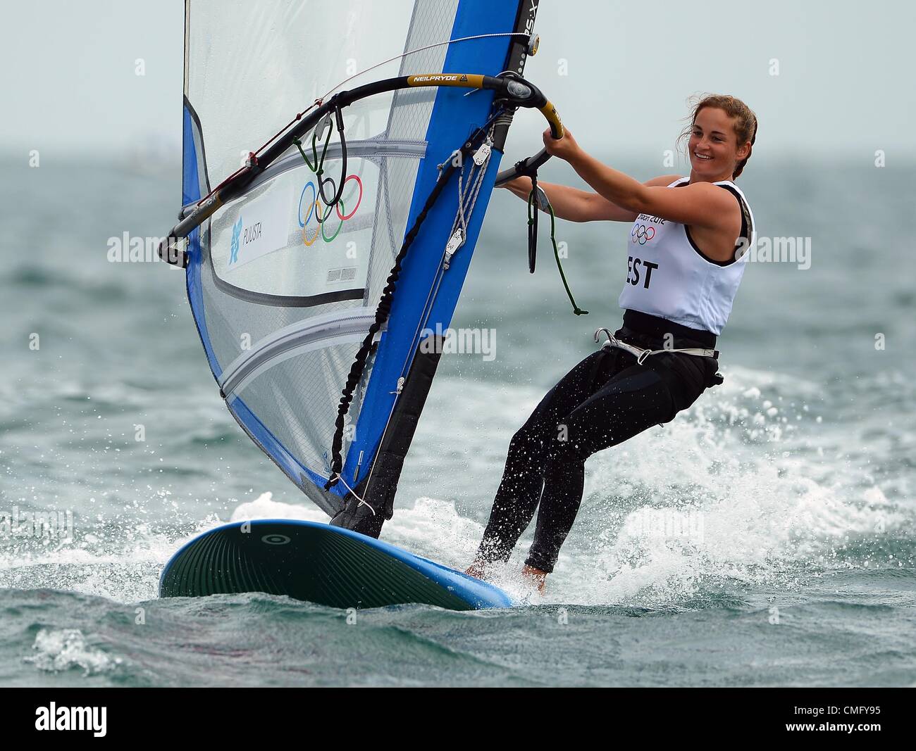 Olympic Sailing, action during the London 2012 Olympic Games at the ...