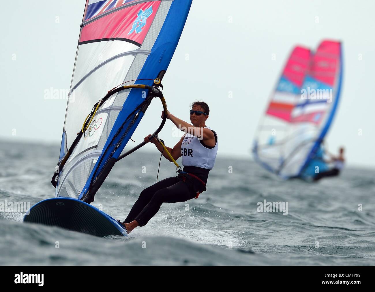 Olympic Sailing, action during the London 2012 Olympic Games at the ...