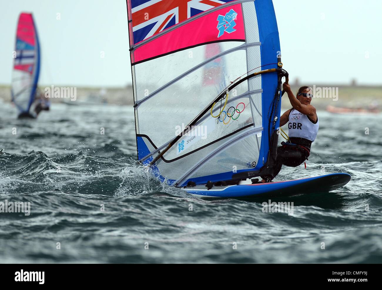 Olympic Sailing, action during the London 2012 Olympic Games at the ...