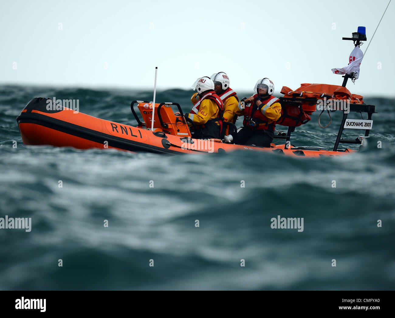 RNLI Inshore Lifeboat, UK Stock Photo - Alamy