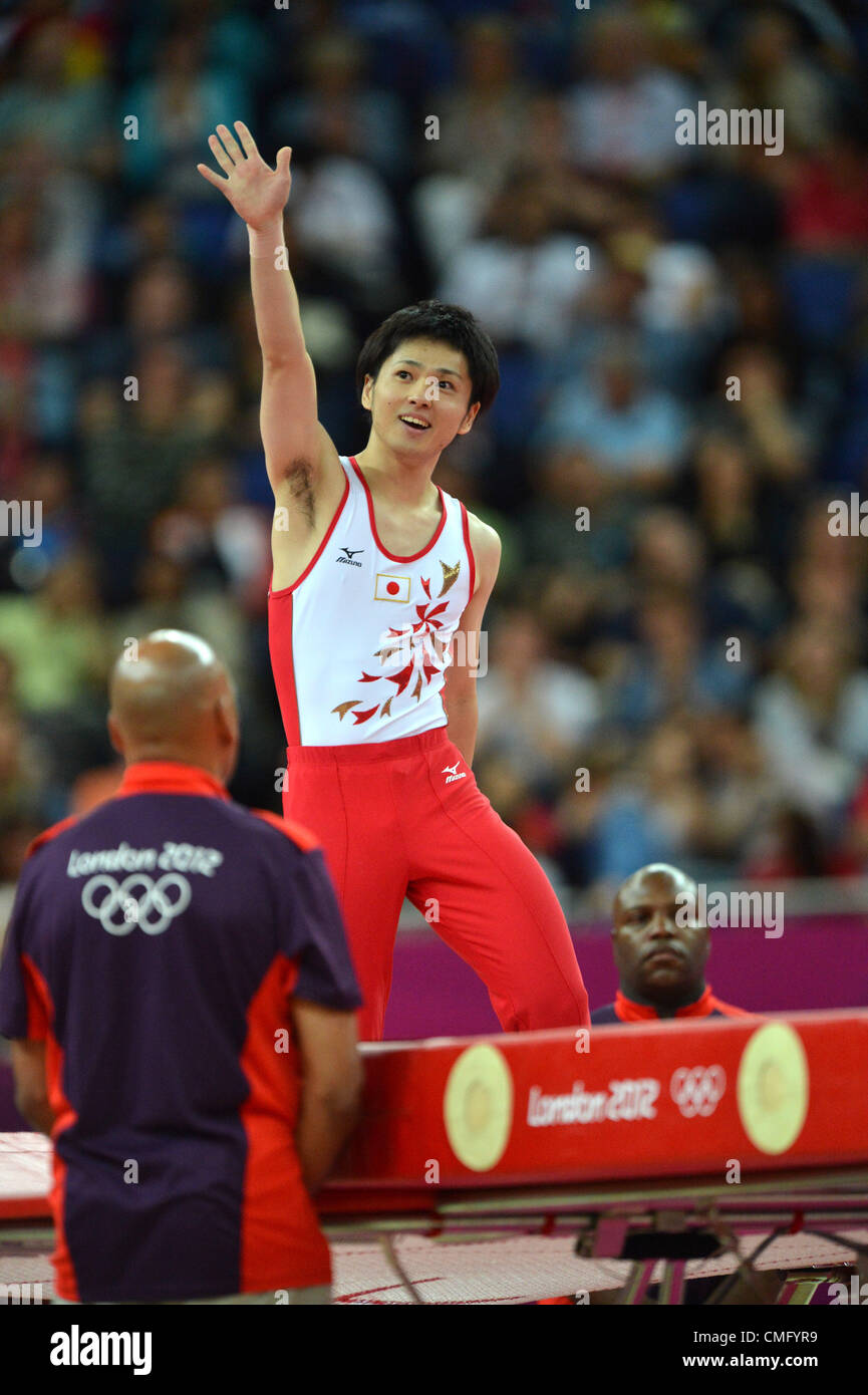 Masaki Ito (JPN), AUGUST , 2012 - Trampoline : Men's Finalat North Greenwich Arena during the ...