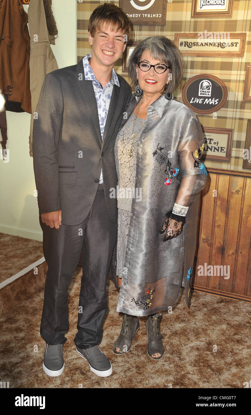 Aug. 4, 2012 - Los Angeles, California, U.S. - Roseanne Barr, Buck ...