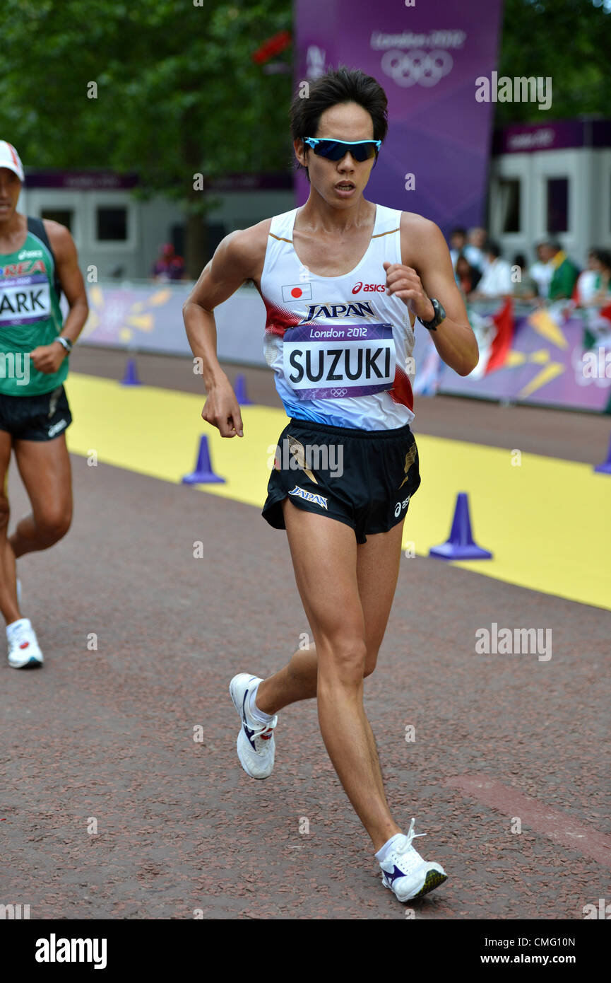Yusuke Suzuki (JPN), AUGUST 4, 2012 - Athletics : Race Walk Men's 20km ...