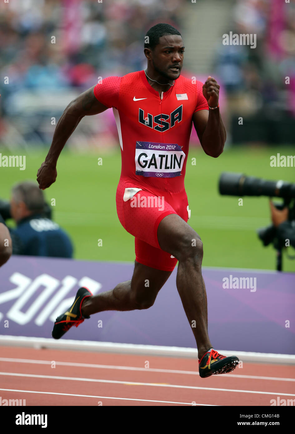 Justin gatlin hi-res stock photography and images - Alamy