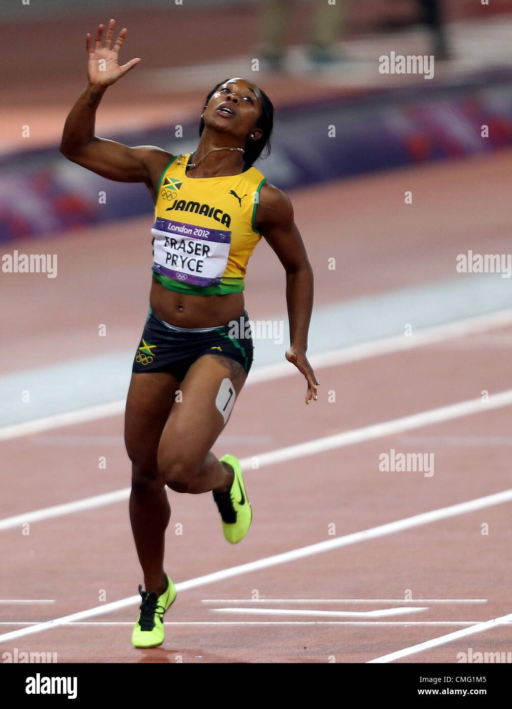 SHELLY-ANN FRASER-PRYCE Stock Photo - Alamy