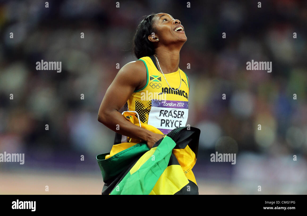 Shelly ann fraser pryce flag hi-res stock photography and images - Alamy