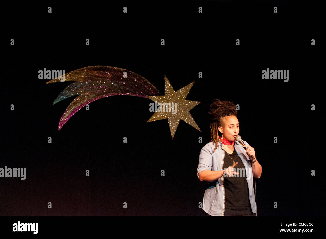 Candy Royalle performs her winning piece in the final of the 2012 ...