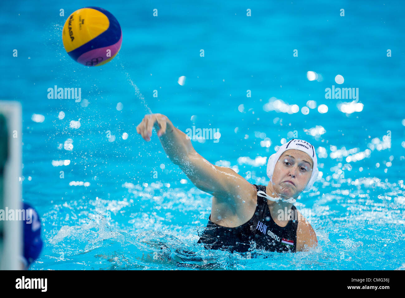 05.08.2012 Stratford, England. Hungarys Dora CZIGANY (HUN) in action in ...