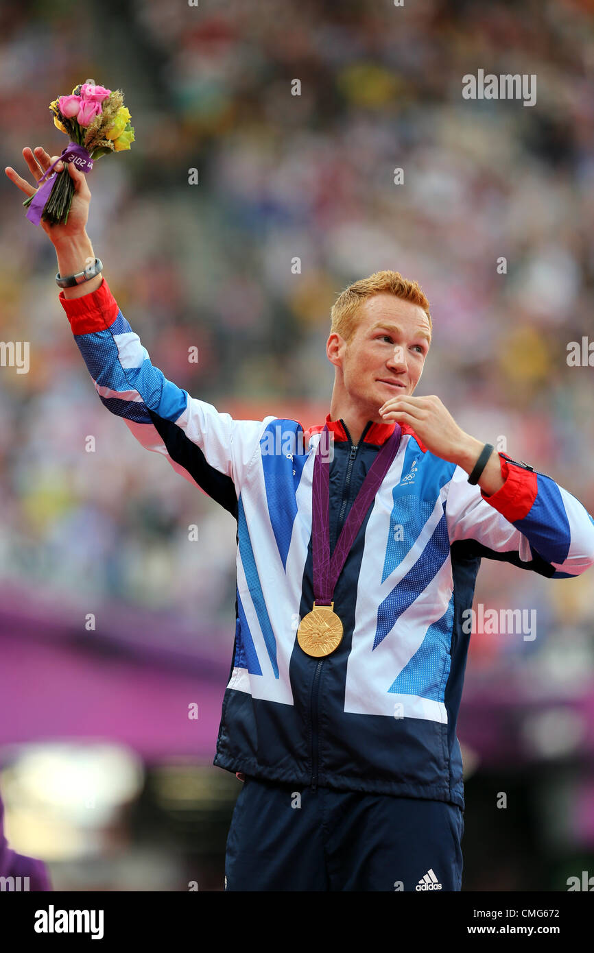 GREG RUTHERFORD MEDAL CEREMONY Stock Photo - Alamy