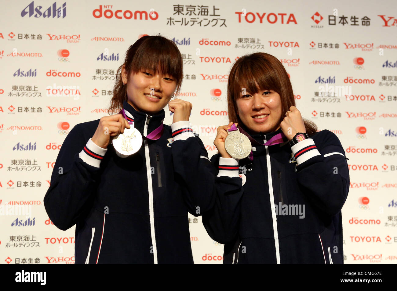 (L to R) Reika Kakiiwa, Mizuki Fujii (JPN), AUGUST 5, 2012 - Olympic ...