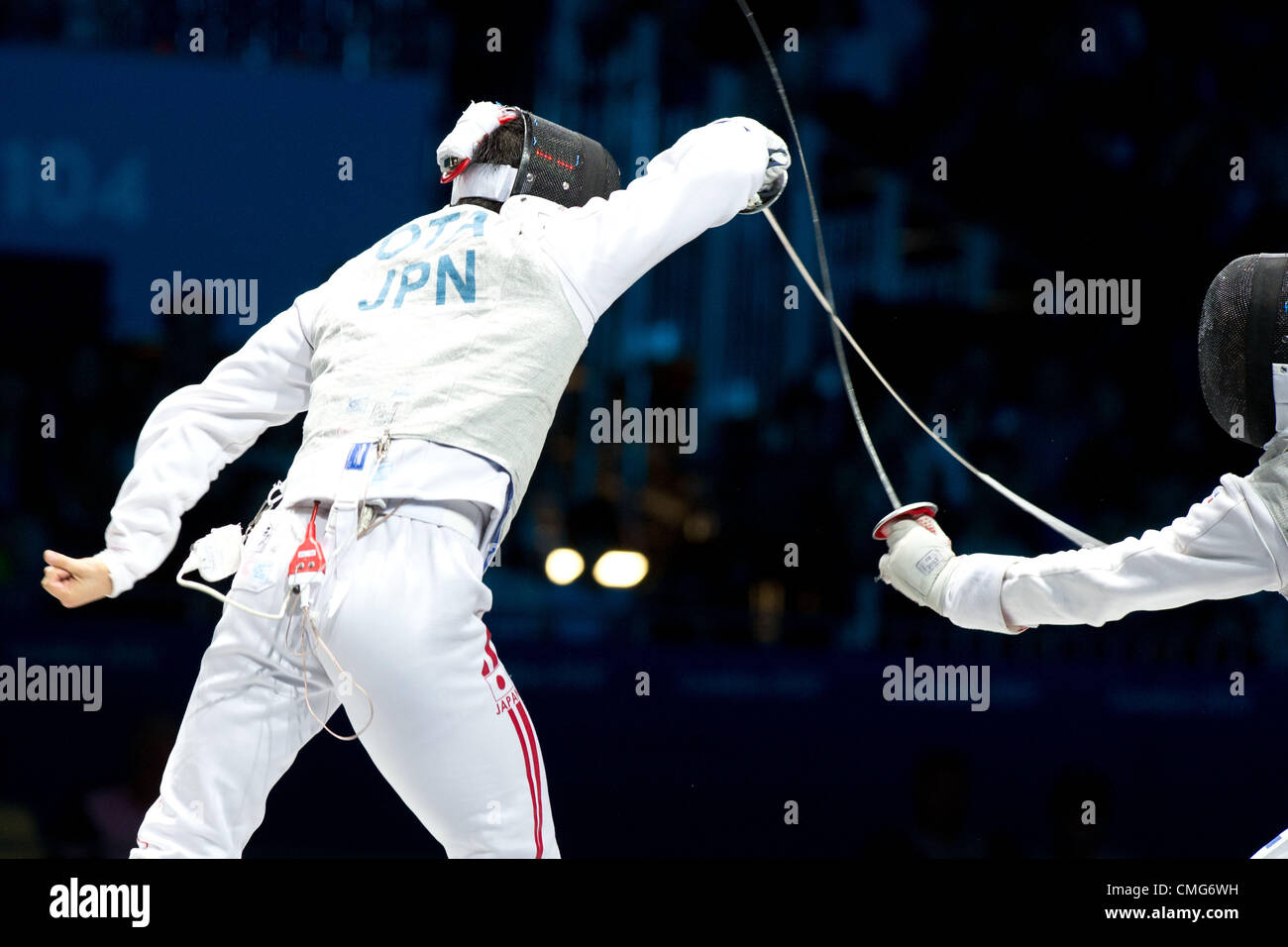 Yuki Ota (JPN), AUGUST 5, 2012 - Fencing : Men's Team Foil final at ...