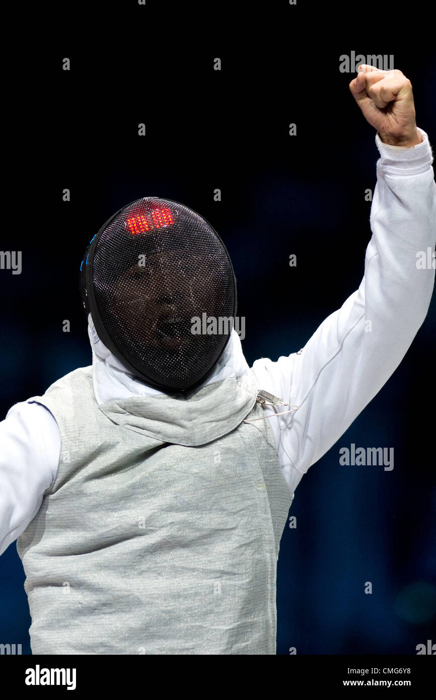 Yuki Ota (JPN), AUGUST 5, 2012 - Fencing : Men's Team Foil final at ...