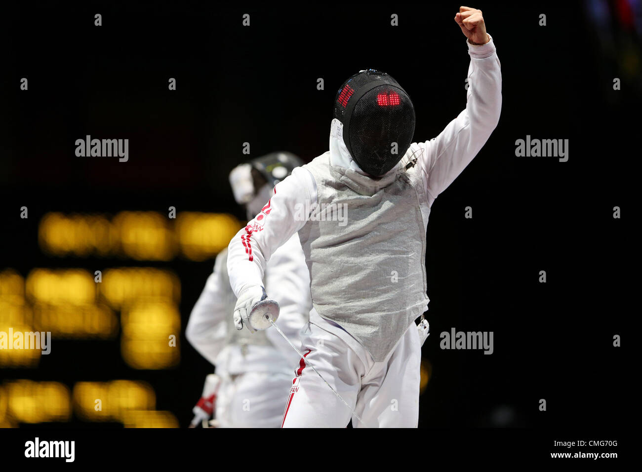 Yuki Ota (JPN), AUGUST 5, 2012 - Fencing : Men's Team Foil Final at ...