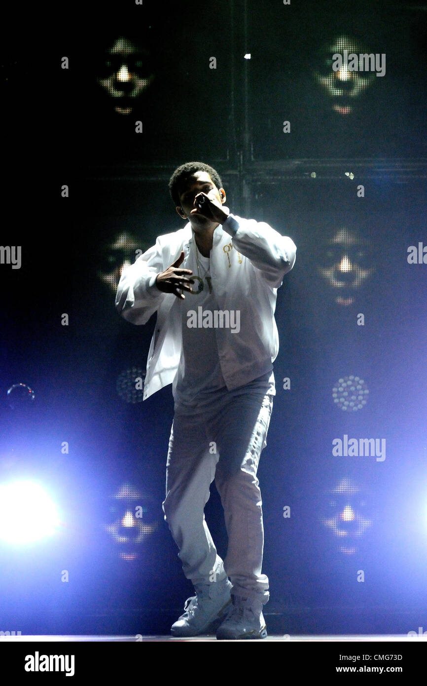 August 5, 2012 - Toronto, Canada - Drake performs at the 2012 OVO Fest ...