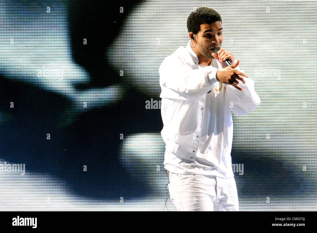 August 5, 2012 - Toronto, Canada - Drake performs at the 2012 OVO Fest ...