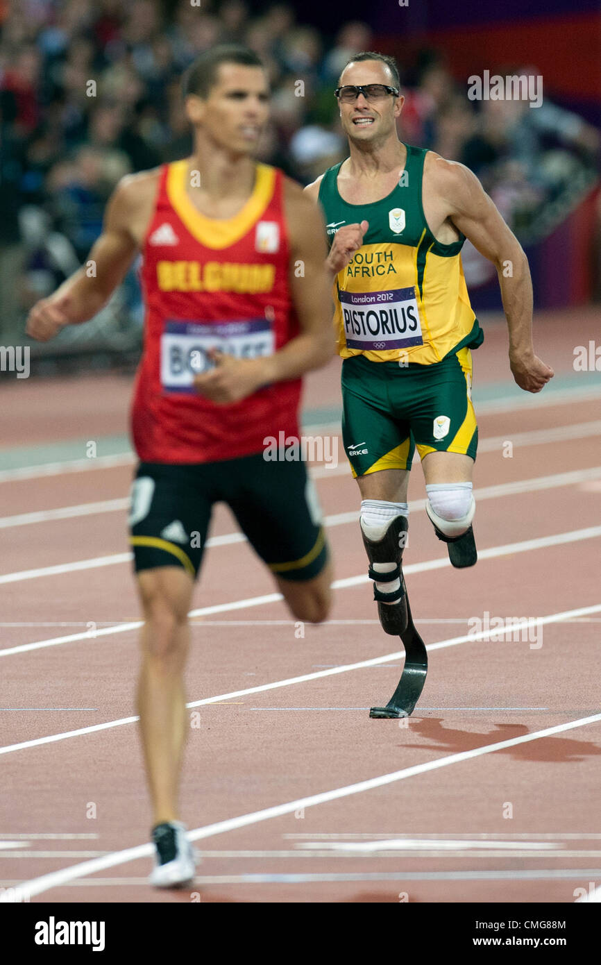 05.08.2012 Stratford, England. South Africas Oscar Pistorius (RSA ...