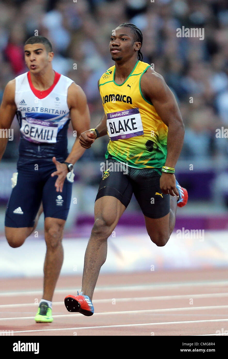 Running olympics london 100 hi-res stock photography and images - Alamy