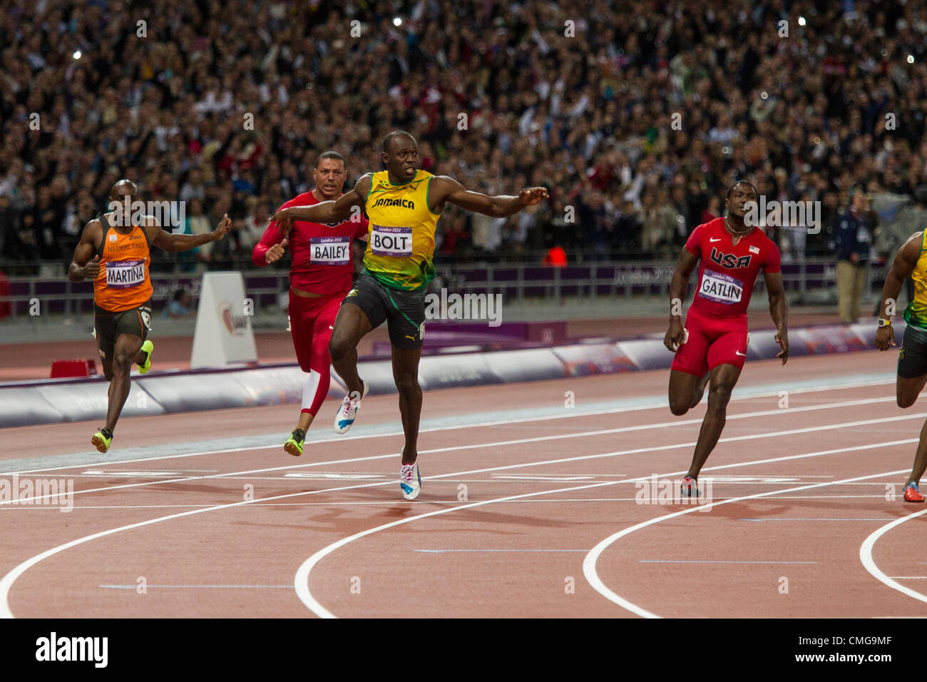 Olympics Running Finish Line High Resolution Stock Photography and ...