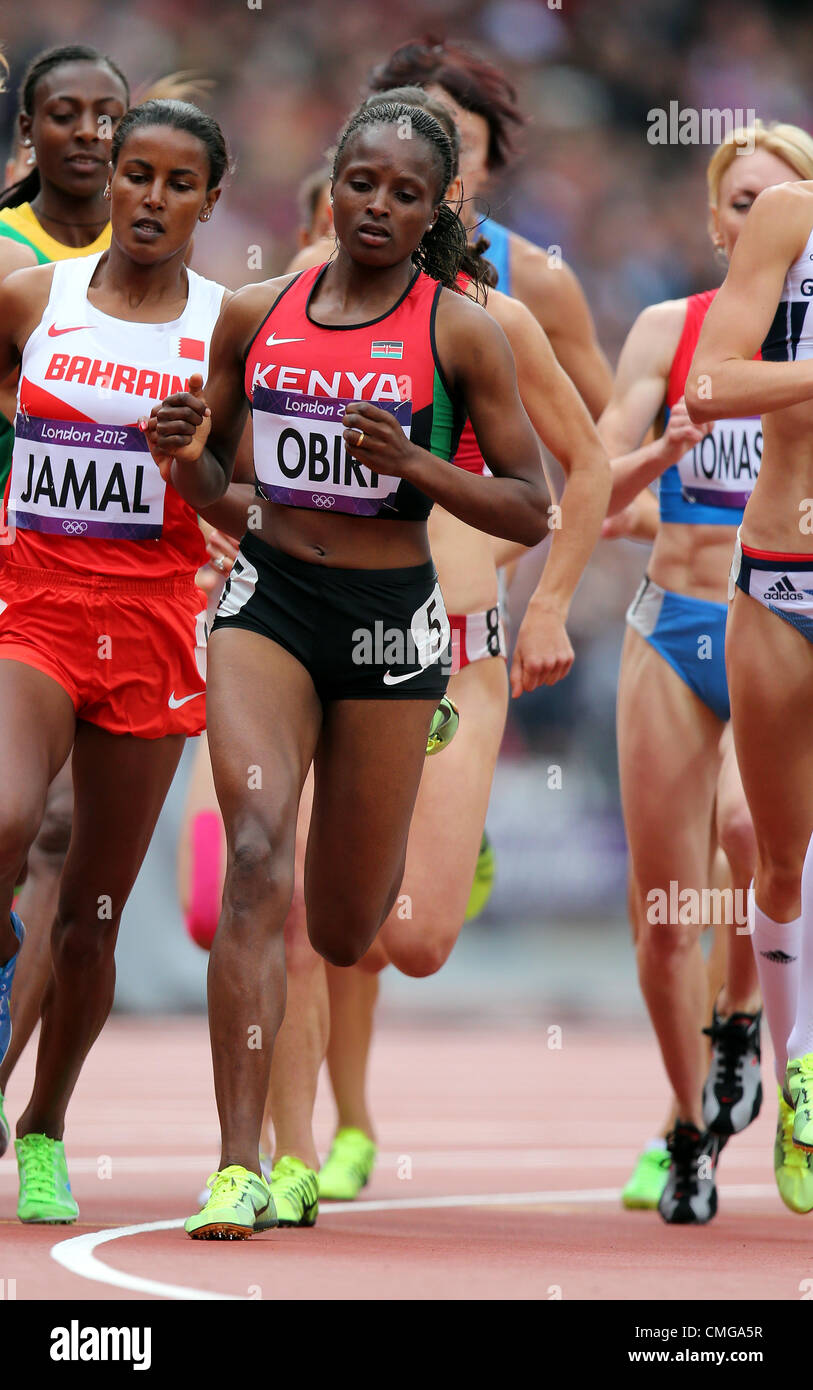 HELEN ONSANDO OBIRI 2012 OLYMPIC GAMES Stock Photo - Alamy