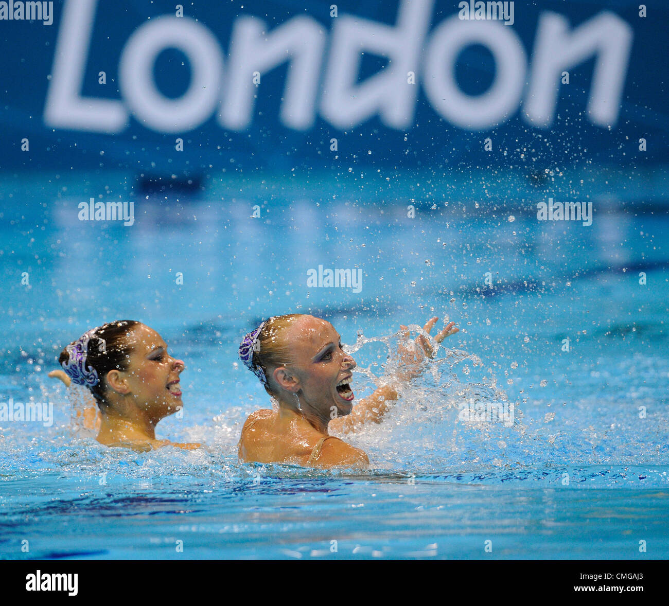 Alzbeta Dufkova (left) and Sona Bernardova of the Czech Republic during ...