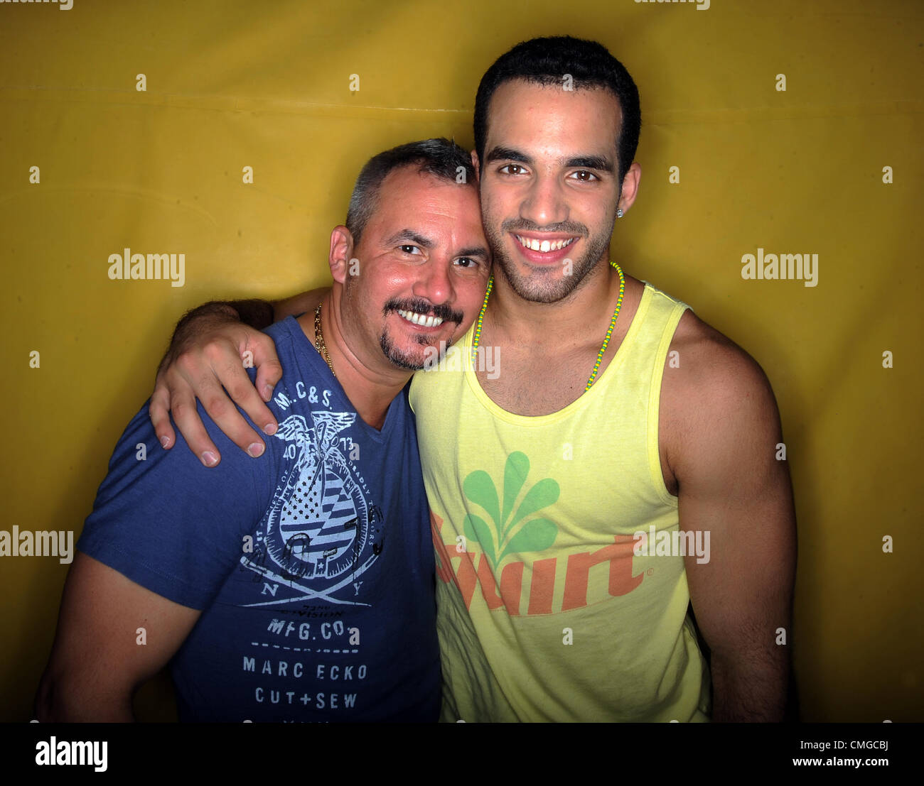 July 14, 2012 - Miami, FL - Florida, USA - United States - Danell Leyva ...