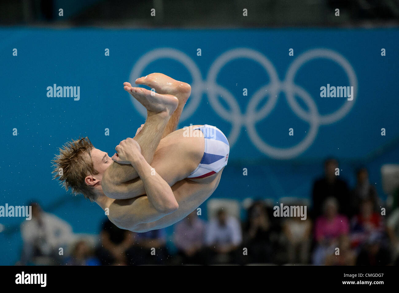 06.08.2012 Stratford, England. Great Britains Jack Laugher (GBR ...