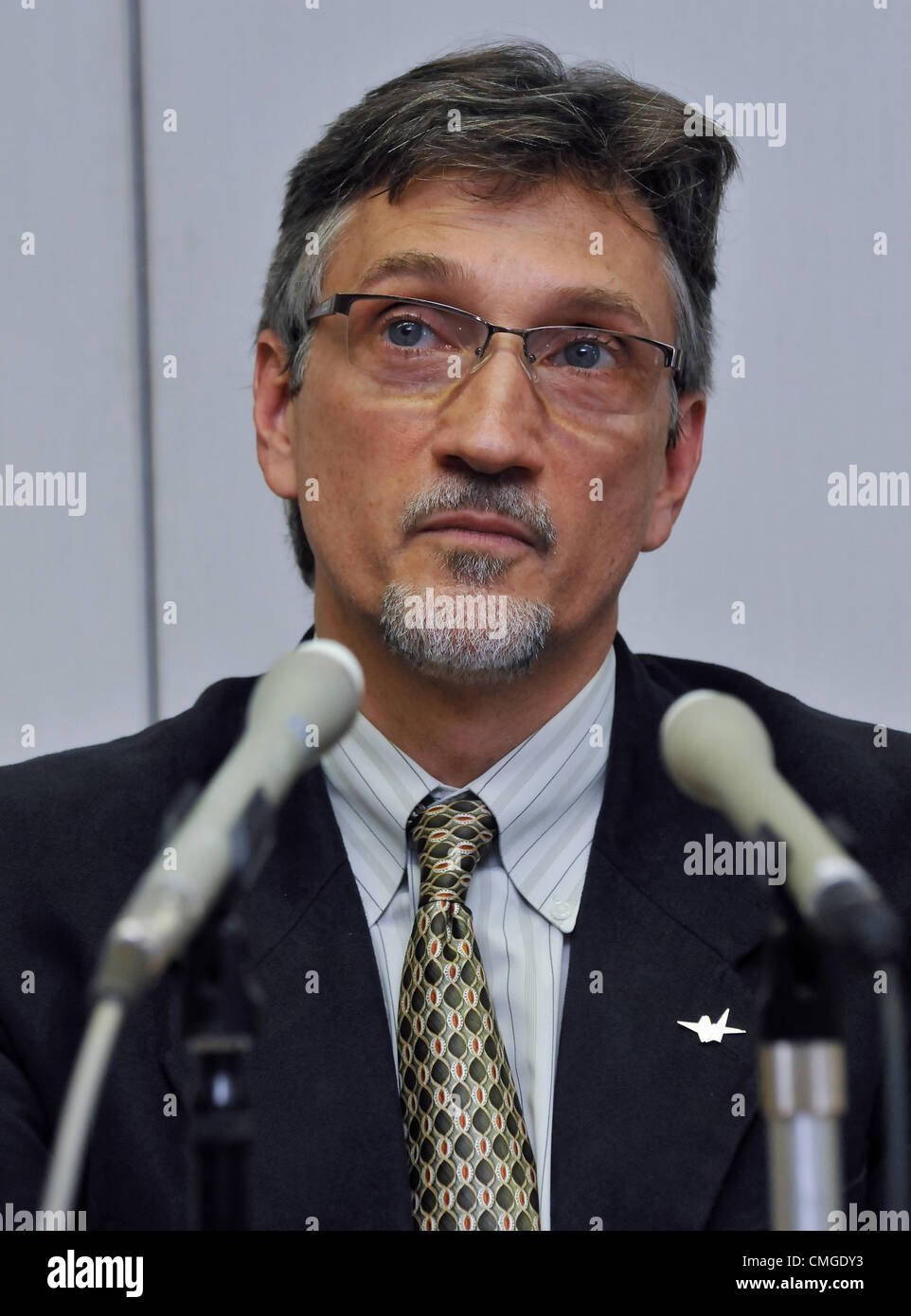 August 6, 2012, Hiroshima, Japan - Clifton Truman Daniel, a grandson of ...