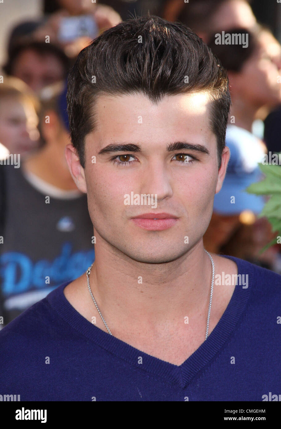 Aug. 6, 2012 - Los Angeles, California, U.S. - Spencer Boldman attends ...