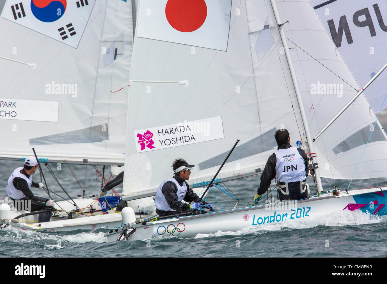 Ryunosuke Harada & Yugo Yoshida (JPN), AUGUST 2, 2012 - Sailing ...