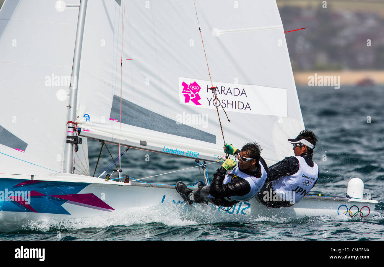 Ryunosuke Harada & Yugo Yoshida (JPN), AUGUST 2, 2012 - Sailing ...