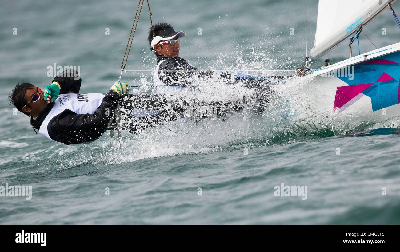 Ryunosuke Harada & Yugo Yoshida (JPN), AUGUST 3, 2012 - Sailing ...