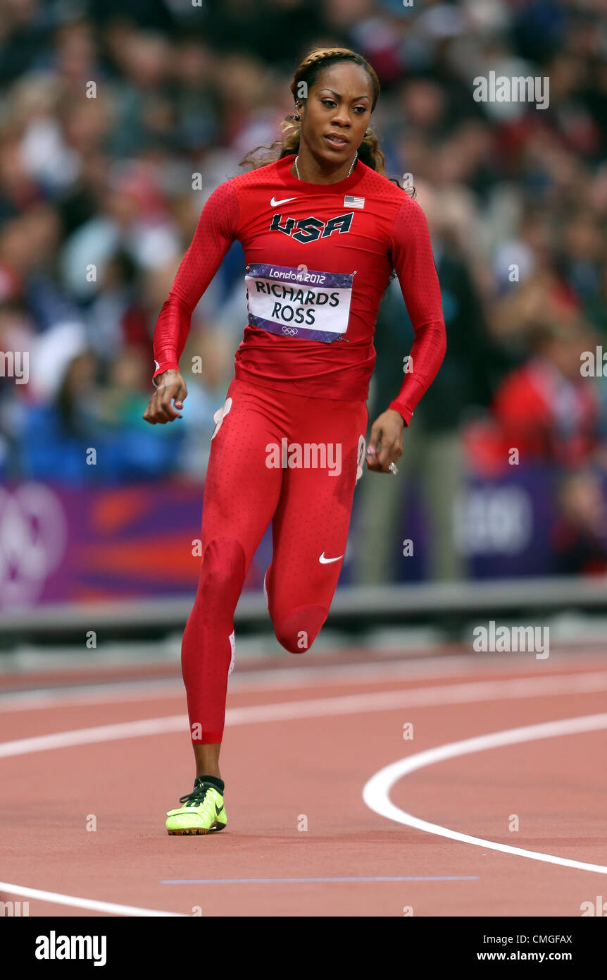 Sanya richards ross 2012 hi-res stock photography and images - Alamy