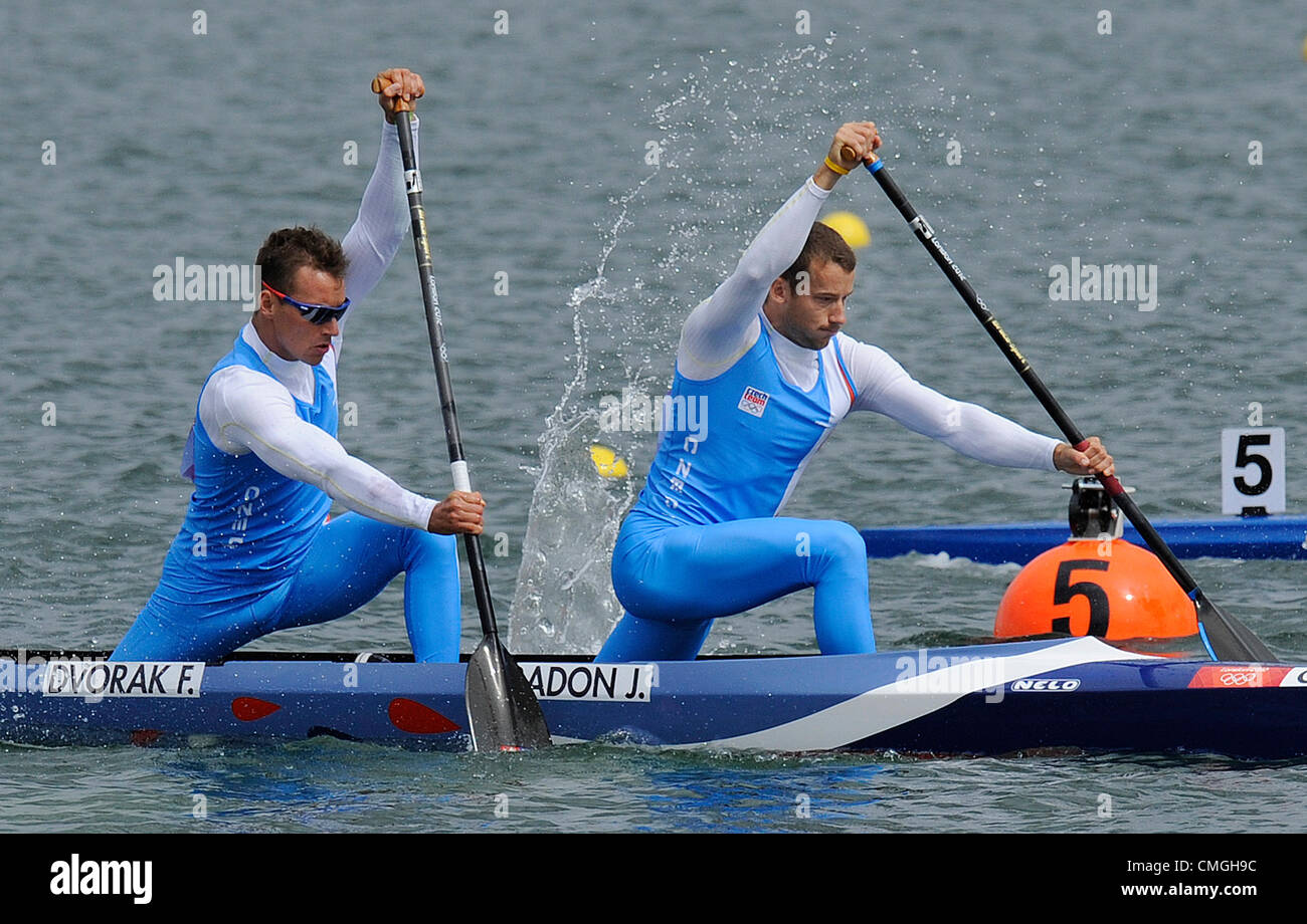 Canoe Double (C2) 1000m Men Semifinals, Eton, Jaroslav Radon (right ...