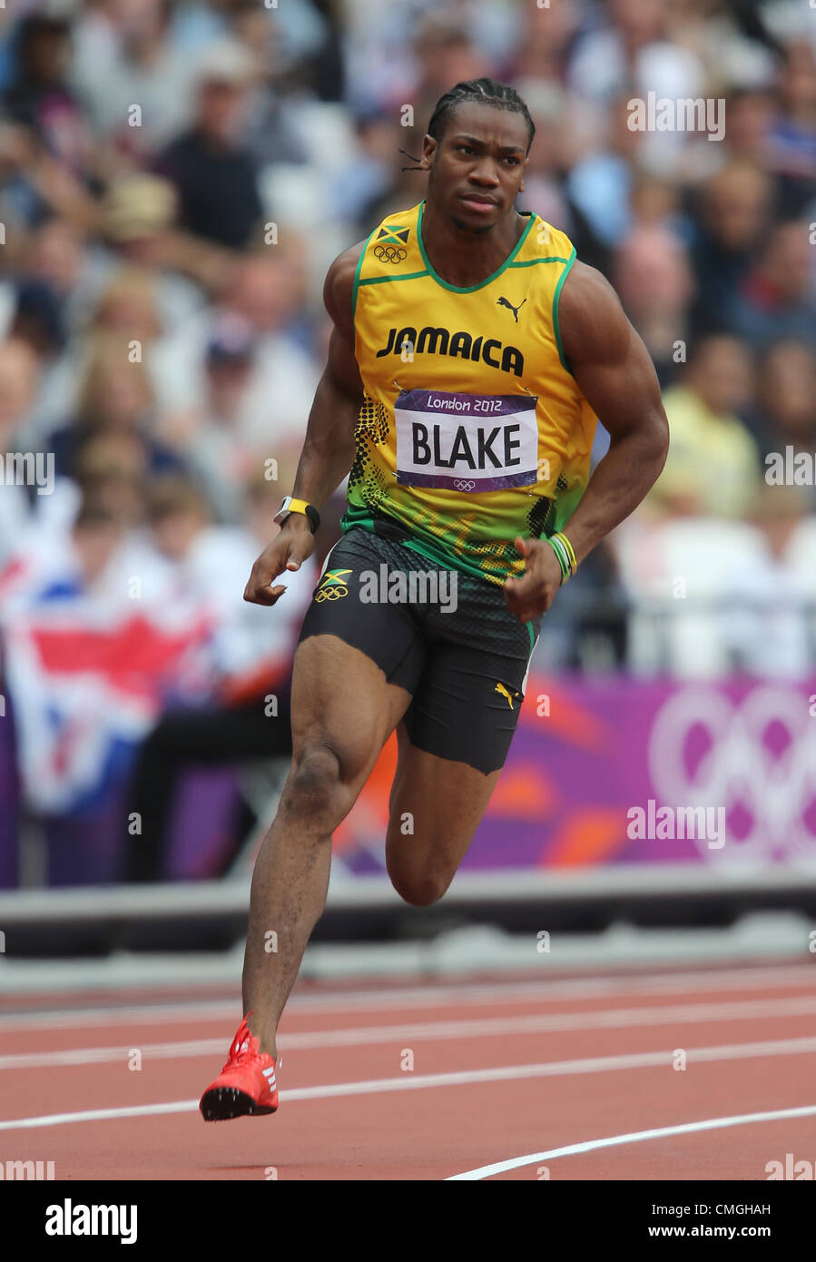 YOHAN BLAKE 2012 OLYMPIC GAMES Stock Photo - Alamy