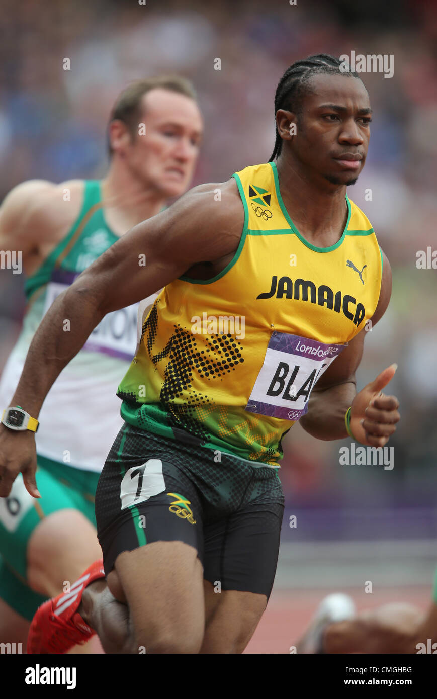 YOHAN BLAKE 2012 OLYMPIC GAMES Stock Photo - Alamy