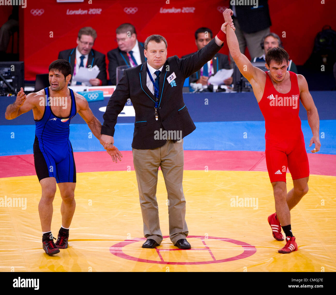 Aug. 7, 2012 - London, England, United Kingdom - Saeid Morad Abdvali ...