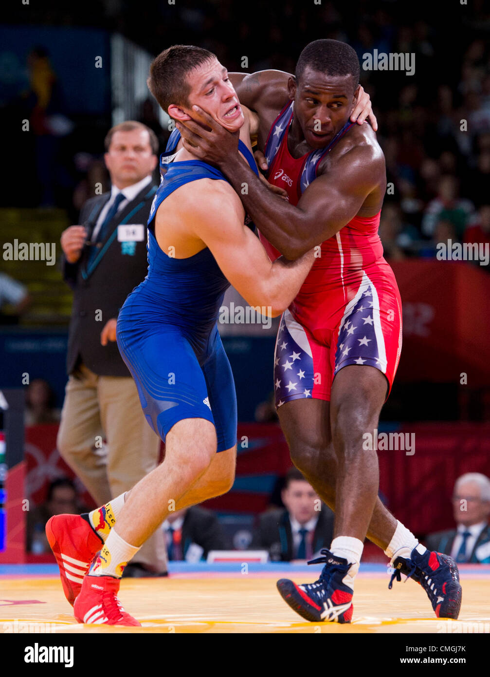 Aug. 7, 2012 - London, England, United Kingdom - Justin Dashaun Lester ...
