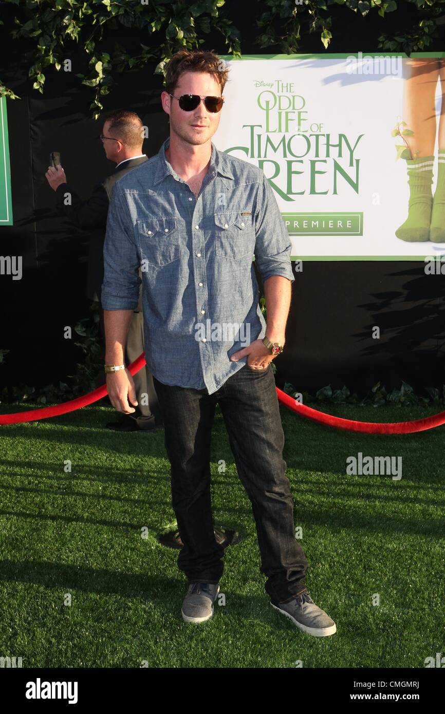 HOLLYWOOD, CA - AUGUST 6: Brian Guest arrives at the world premiere of ...
