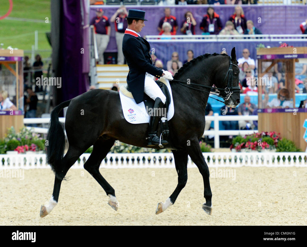 07.08.2012. London, England. Greenwich Park. Olympic Equestrian Team ...