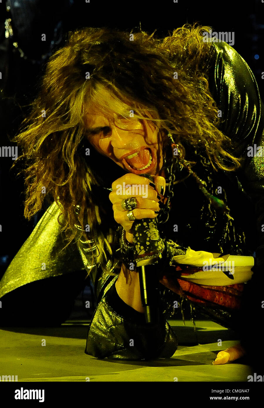 August 6,2012. Hollywood California USA- Aerosmith's Steven Tyler ...