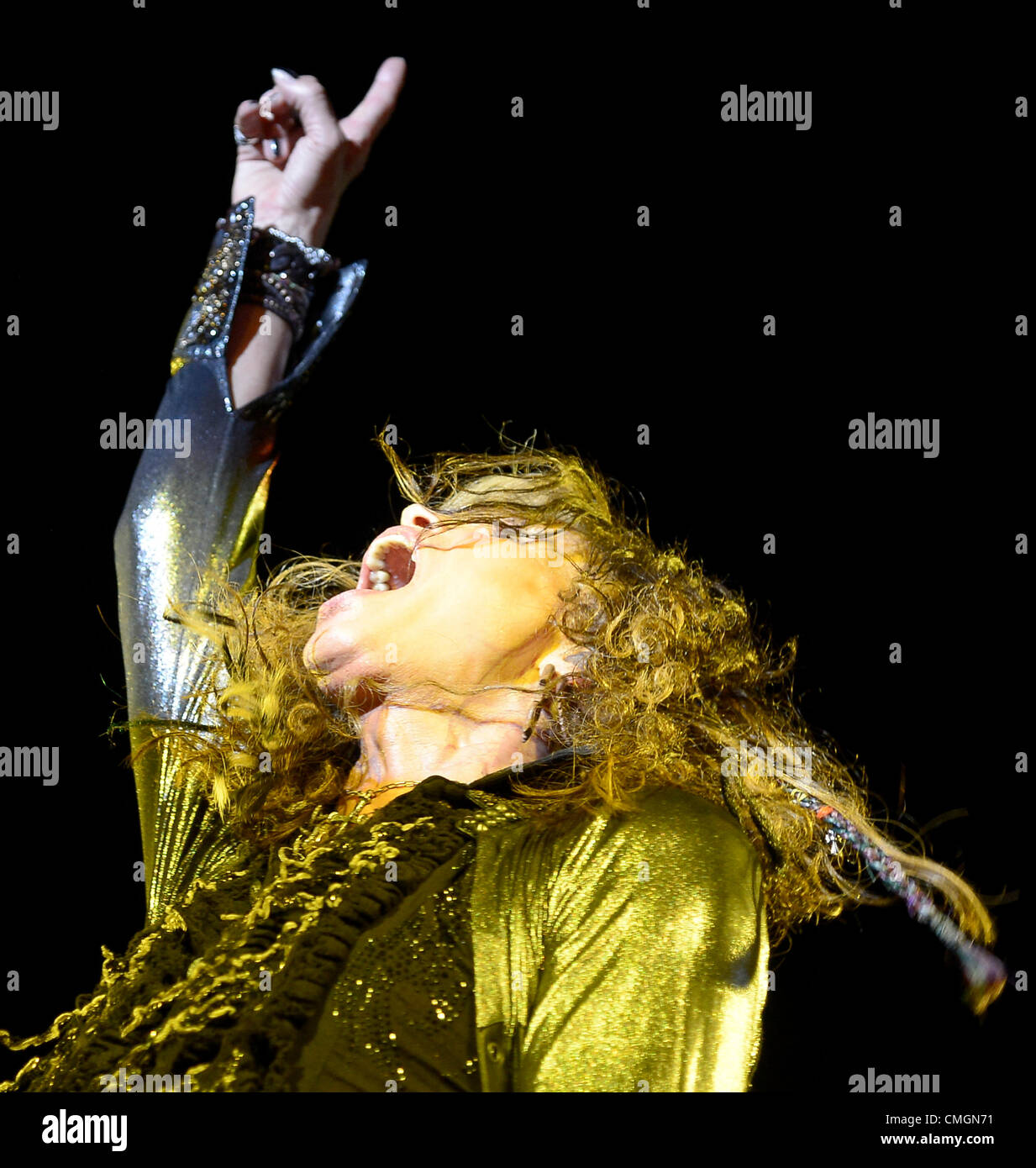 August 6,2012. Hollywood California USA- Aerosmith's Steven Tyler ...